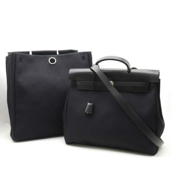 Hermes | Bags | Hermes Ale Bag Mm Handbag Shoulder Toile Officier ...